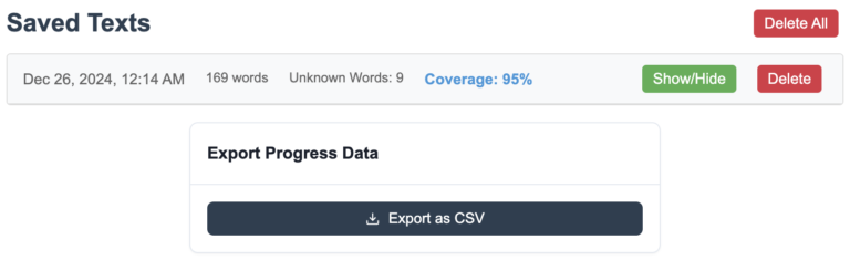 Mizumoto Lablog | LexiTracker: 単語学習を支援するお手軽Webアプリ
